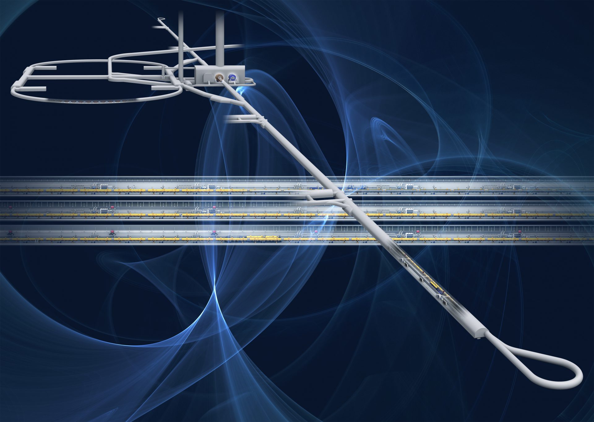 【イラスト】国際リニアコライダー（ILC） - KEK｜高エネルギー加速器研究機構