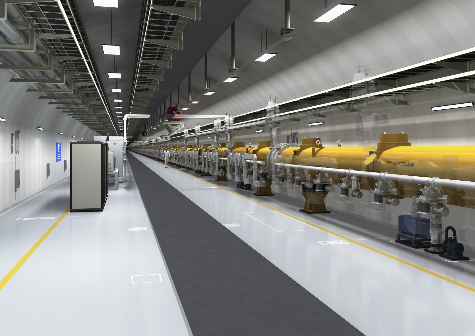 【完成予想図】国際リニアコライダー（ILC） - KEK｜高エネルギー加速器研究機構